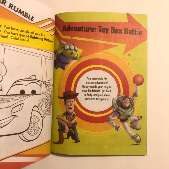 Disney | Accessories | Disney Pixar Activity Book 3d Stickers | Poshmark